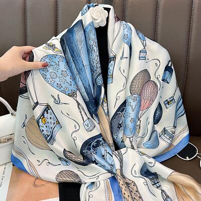fashionable printed scarf air-conditioned shawl 围巾空调披肩