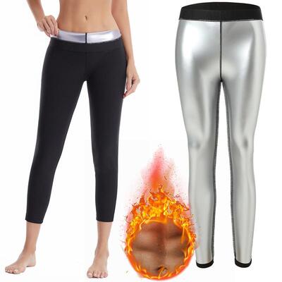 Silver coated Sweating Pants Sweating Nine point Pants