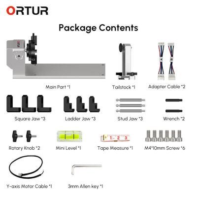 昂助图YRC1.0同步轴筒滚激光雕刻辅仪器兼转容927OLM2/OLM3/AL2