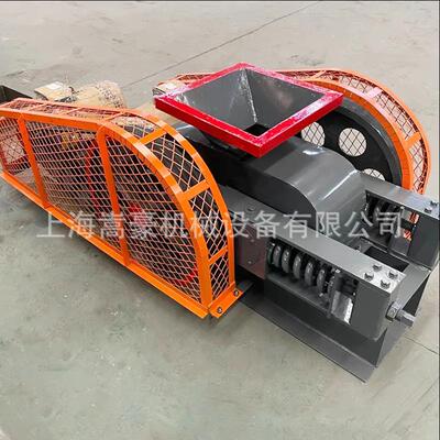 小对卵辊破碎机高型硬度矿石河ZZL石粉碎机出料均匀可调节粗细