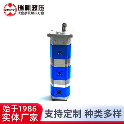 供应液压多联齿轮泵铸铝液压多联齿轮泵压泵2ATPF多联齿轮泵
