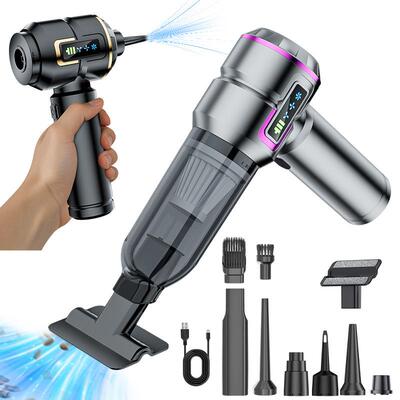 车载吸尘器无KUA刷电吸晶显示液屏电机量吸尘器手持吹一体鼓风机