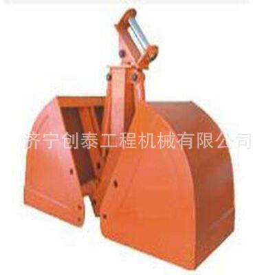 D17型挖机 勾机JCQ双贝壳斗 1K.8立方B抓煤斗开 抓沙斗 蛤壳斗工