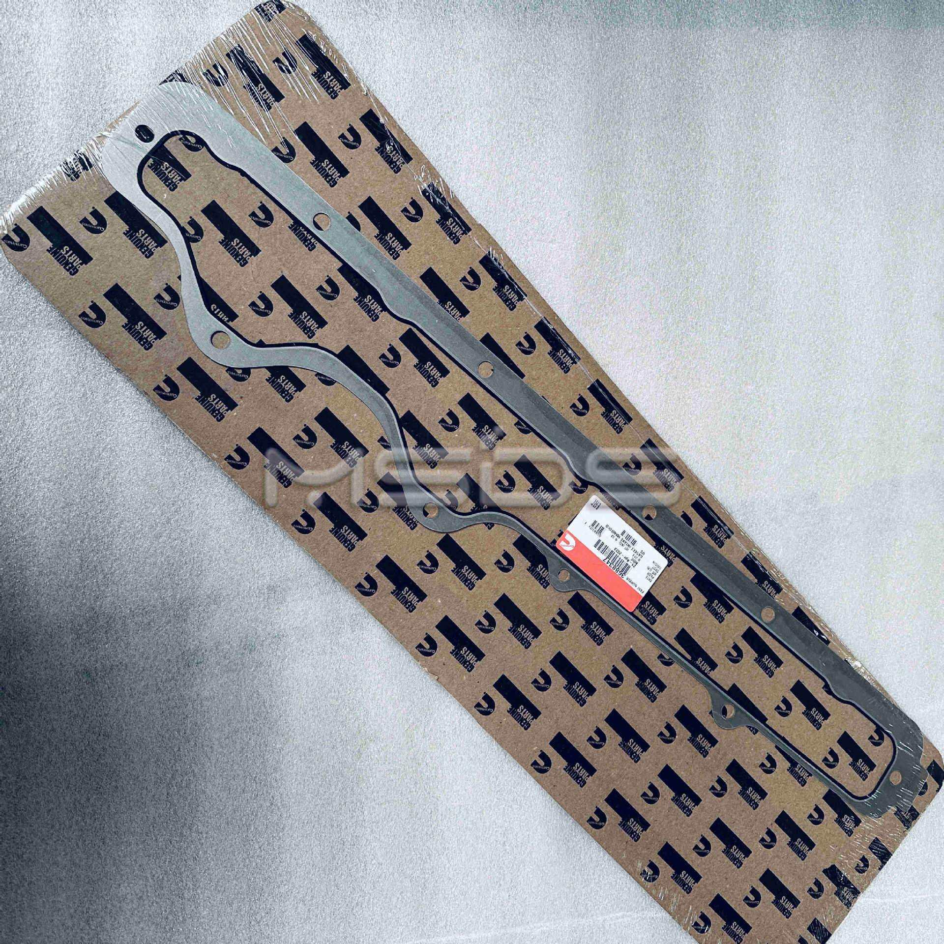 适用康明斯工程机械发动机进气管垫3688347进气歧管密封垫3685060