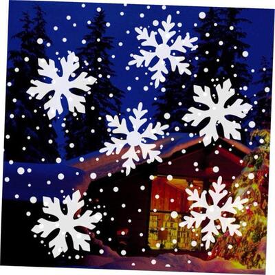 Christmas Party Lights Snowflake Laser Projector Led Stage L