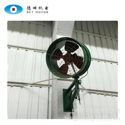 固式LOF轴流风机 厂房气换通定风挂墙壁架管道风扇SF5-4轴流风机