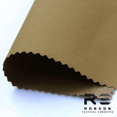 戎盛500D尼龙消光CB狼棕色布料可提拉防水耐磨战术背心箱包面料