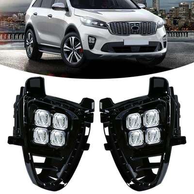 适用起亚索兰托KIASorentoLX/EX20192020LED日行灯雾灯组成