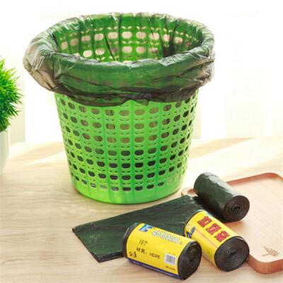 Black High-Quality Eco-Friendly Disposable Garbage Bags, Per