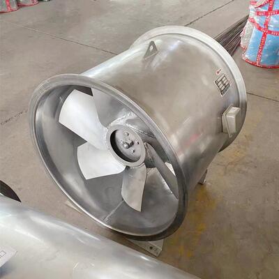 4kw斜混型轴流风机JSF-GM-I-710风量19020m3/h587pa1450rpm