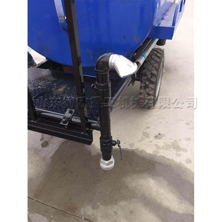 自走式柴油洒水雾炮车三轮农田浇水水罐车路面施工弥雾抑尘设备