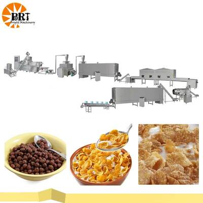 喷糖谷物圈化生线玉米脆麦片即TLI食双产螺杆膨机食片品级