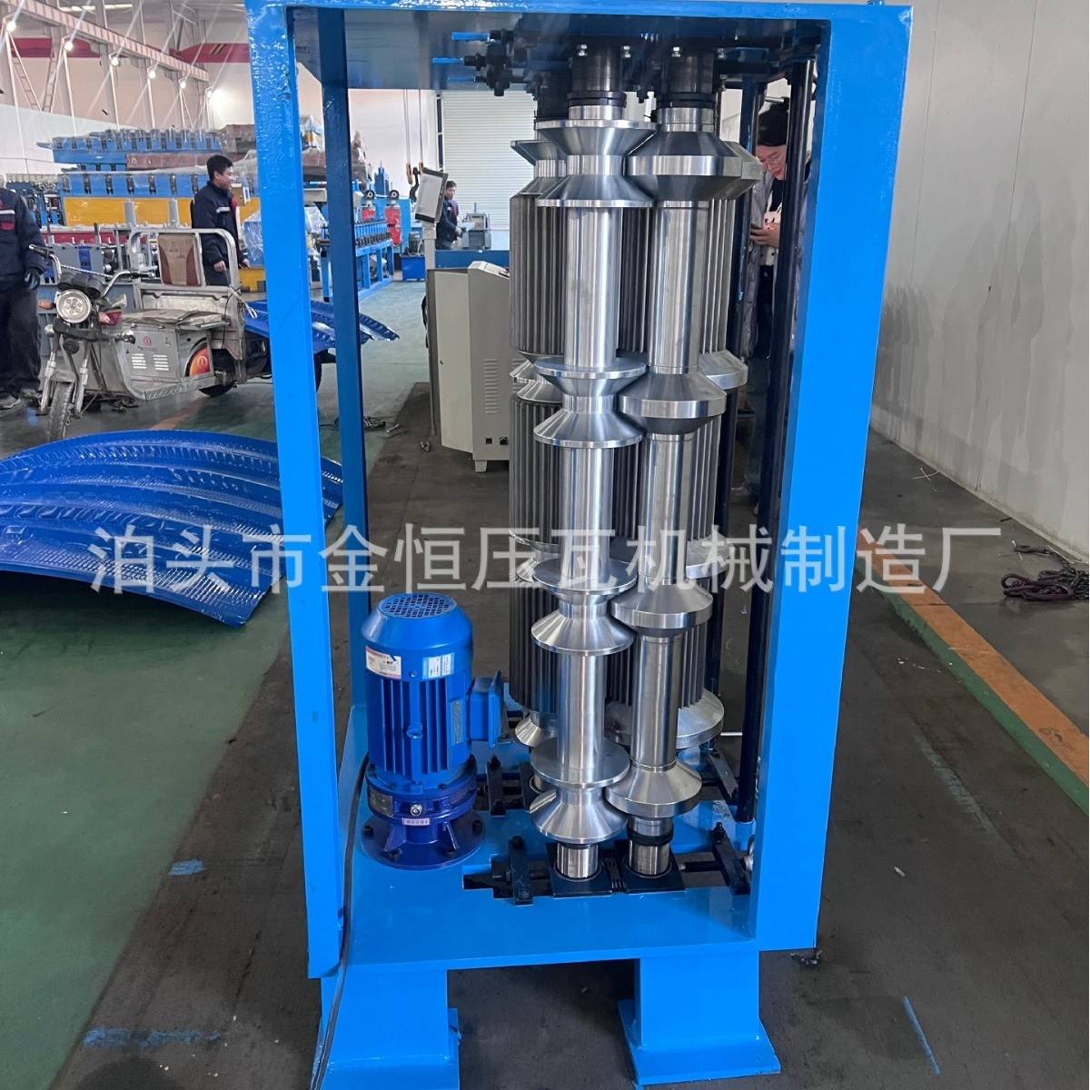 彩钢瓦立式打拱机全自动弯圆弧成型起拱设备