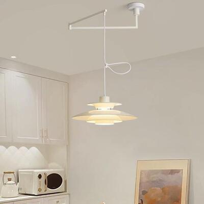 灯北台欧型个性可调节40吊现代简约餐厅酒吧卧室折叠伸缩移位造灯