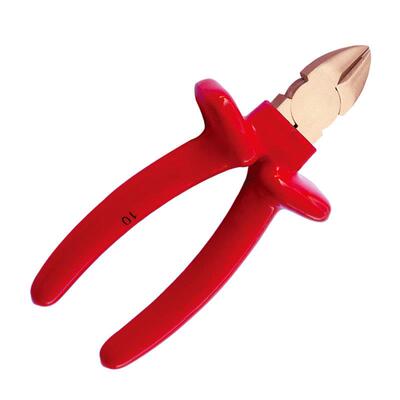 WEDO维度防爆绝缘浸塑铍青铜斜口钳无火花绝缘钳VDE认证INB6203A