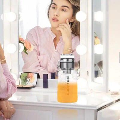 Glass Drinking Bottle Glass Cup Sports Water Bottle Large