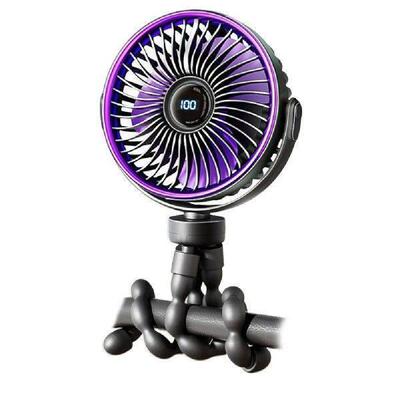 Baby Stroller Fan with Flexible Tripod Mini Octopus Fan