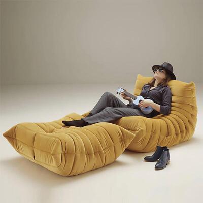 懒人沙发客厅小户型卧室简约创意个性双单人tog毛毛虫沙皮狗沙发