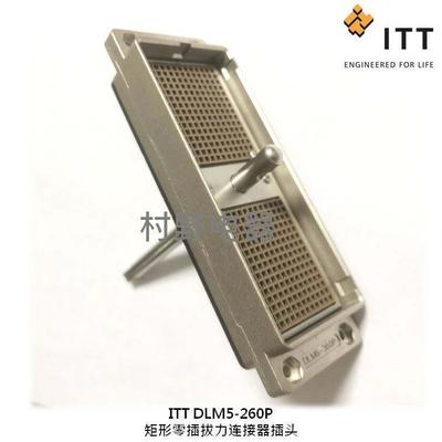ITT Cannon DLM5-260P零插拨力矩形连接器插头