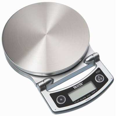 批发TANITA/百利达小型电子秤KD-400厨房秤家用可折叠烘培秤小称