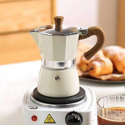 150ML Aluminum Type Moka Pots Espresso Coffee Maker Stove