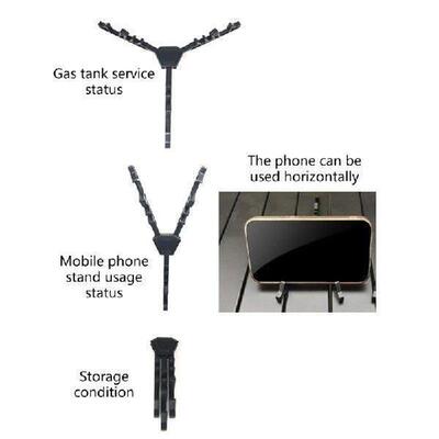 Folding Gas Tank Bracket Canister Stand Flat Gas Tank