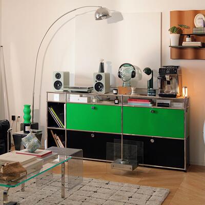 『号角屋 USM组合柜』餐柜现代简约客厅电视柜收纳储物展示斗柜