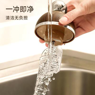 新款PQX动洗奶起泡器创意仿木纹打泡面神器家用沐浴洗头自电动发