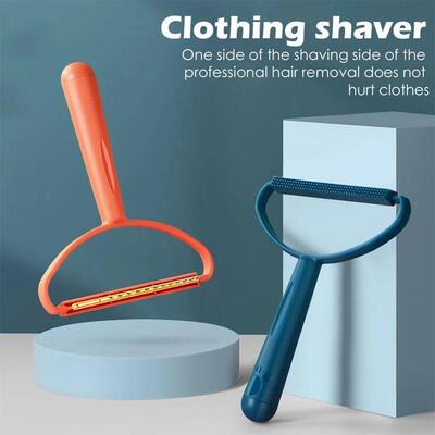 1 PC Manual Clothing Lint Remover Home Use Plastic Metal Mat
