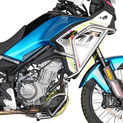 STUNTCX护杠适配春风450MT护杠机车保险杆防摔杠防摔架改装配件