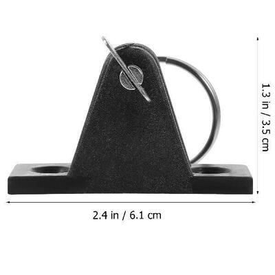 4 Pcs Durable Deck Hinges for Boat Bimini Tops Mount