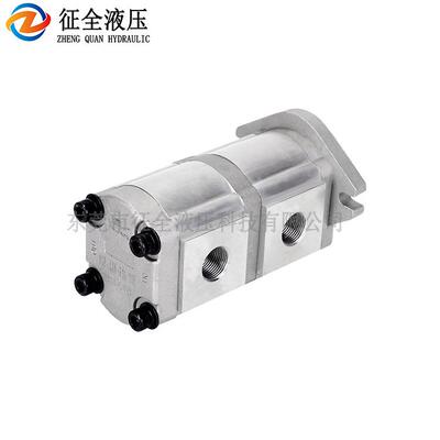 征全HGP-33A-F23/23R齿轮泵液压系统机械高压双联油泵厂家