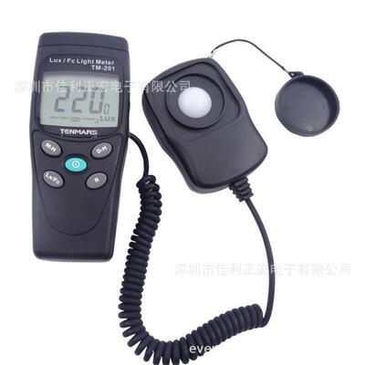 泰玛斯数字照度计TM-201LLUX/FCLED照度计