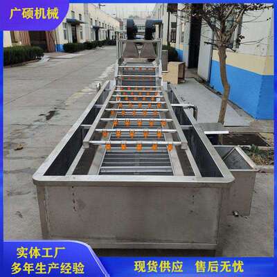 全自动豆清VWD洗毛机泡 网带气式毛豆加工豆设备 蔬菜工厂洗毛机
