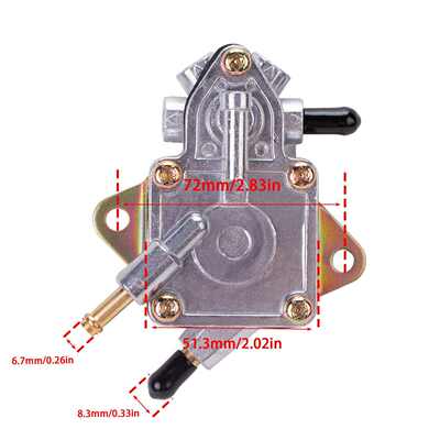 摩托车汽油泵  D300JCLATV油开关泵 沙滩车负压油泵