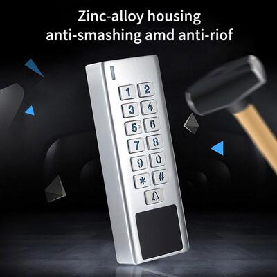 室外防水A8A8-X金属磁门禁一体机双力频刷卡密码韦根输智能锁出电