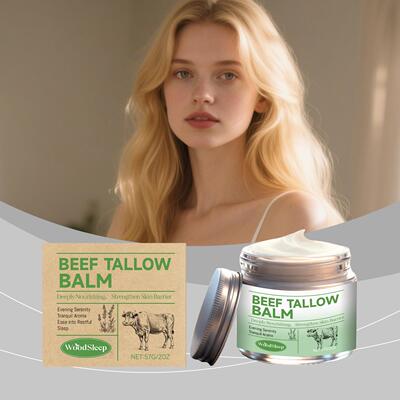 WOODSLEEP Beef Tallow Moisturizing Cream - Gentle Hydration