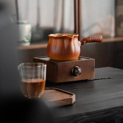 围炉BPF器煮茶家用云南罐奶茶电陶炉煮茶陶壶烤奶茶罐茶罐壶陶土