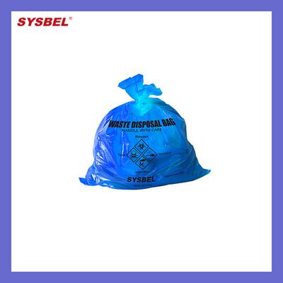 西斯贝尔sysbel蓝色大号生化垃圾袋100个装SYB100LB