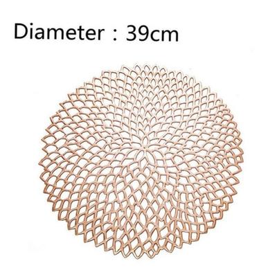 Round Coaster Insulation Table Mats Pads Plastic Table Place