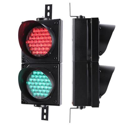 诺比100MMLED满屏交通信号2灯交通红绿灯机动车道人行道指示灯