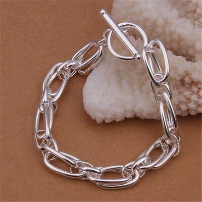 Wholesale for Men Women Chain 925 Sterling Silver Bracelets