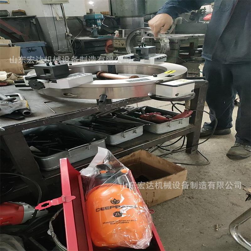 自动行进式铣边机不锈钢板材平板铣边倒角坡口机全自动电动坡口器