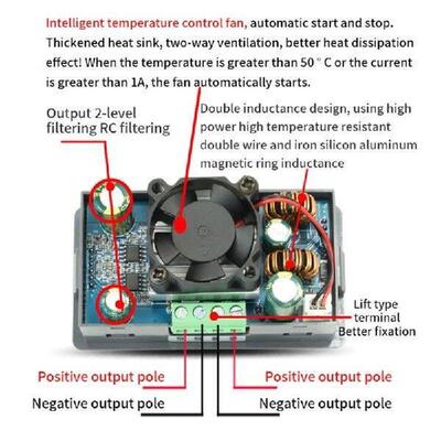XY-SK80H Adjustable Buck-Boost Power Converter DC6~36V to