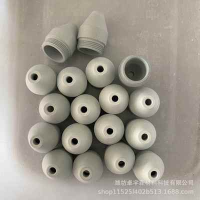复合氮化硼陶瓷件非晶喷嘴耐高温耐磨陶瓷绝缘件高纯度