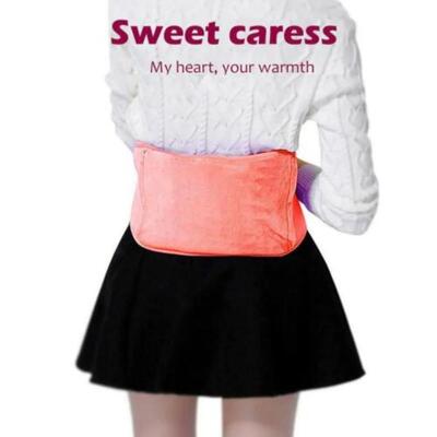 Hot Water Bottle Bag Rubber Warm Belt Waist Cover Belt Warm
