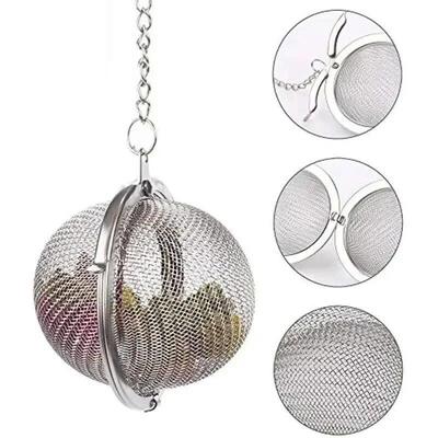 1 Pc Stainless Steel Tea Ball, 2.04 Inch Mesh Tea Infuser St