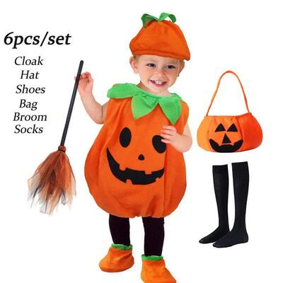 2025 Kids Halloween Party Costume Romper with Hat Shoes Todd