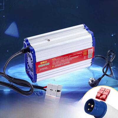 电动叉车充电器12V10A24v12a18a60v15a堆高车升降机24V30A充电器