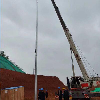 供应生产车间周边接闪带 避雷塔 GFW避雷线塔以及角钢避雷针